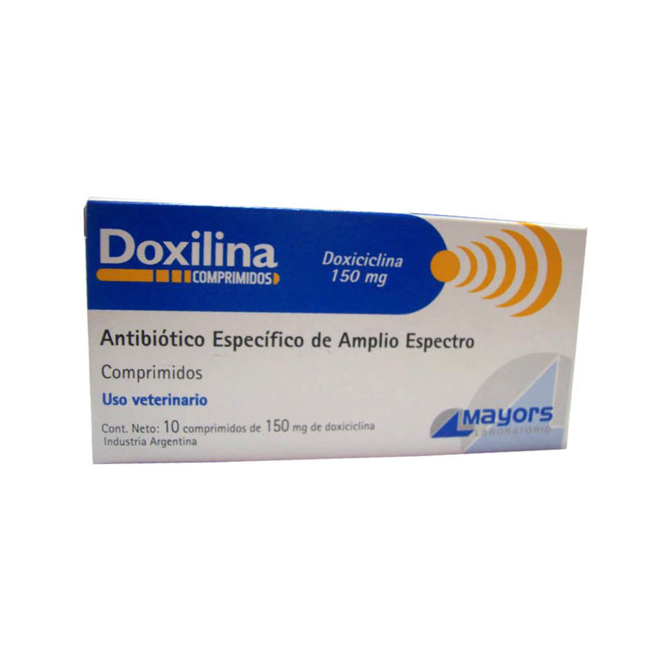DOXILINA 150 MG 10 TABS (ANTIBIÓTICO DE AMPLIO ESPECTRO) – ValNic Punto Vet